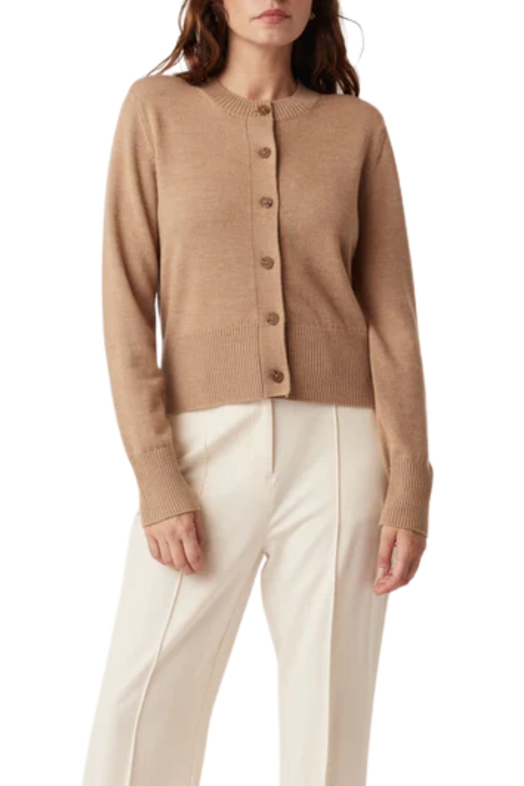 HARRIET MERINO CARDIGAN - CAW25186 – OBriens Clothing Co