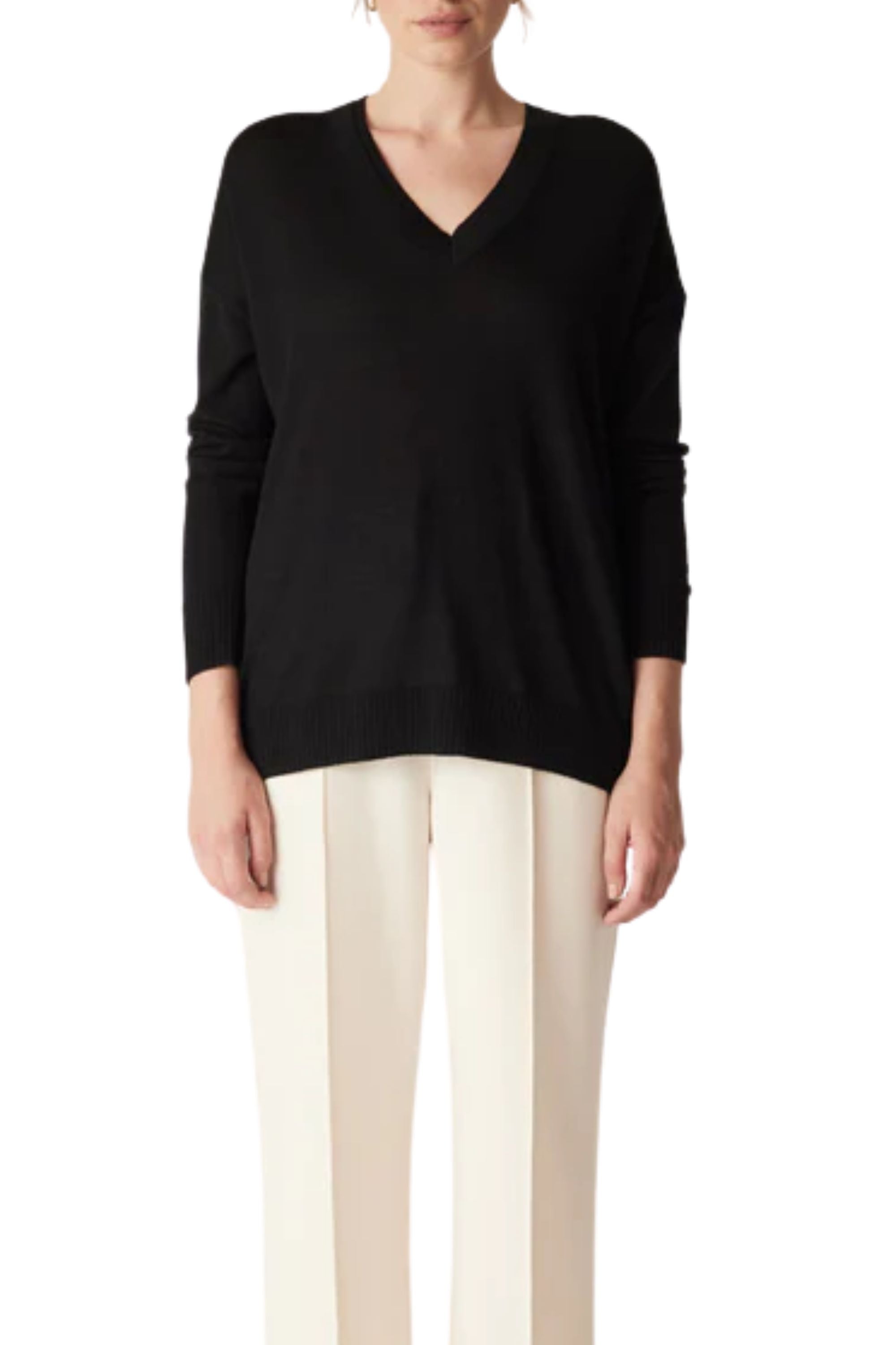 SAXON FINE MERINO JUMPER - CSC1064 – OBriens Clothing Co