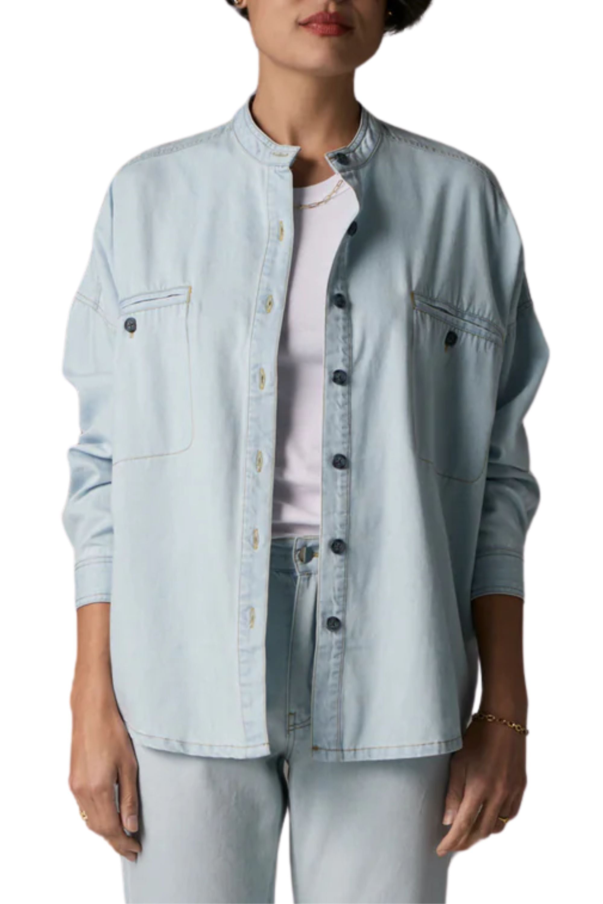 REECE DENIM SHIRT - PP5204 – OBriens Clothing Co